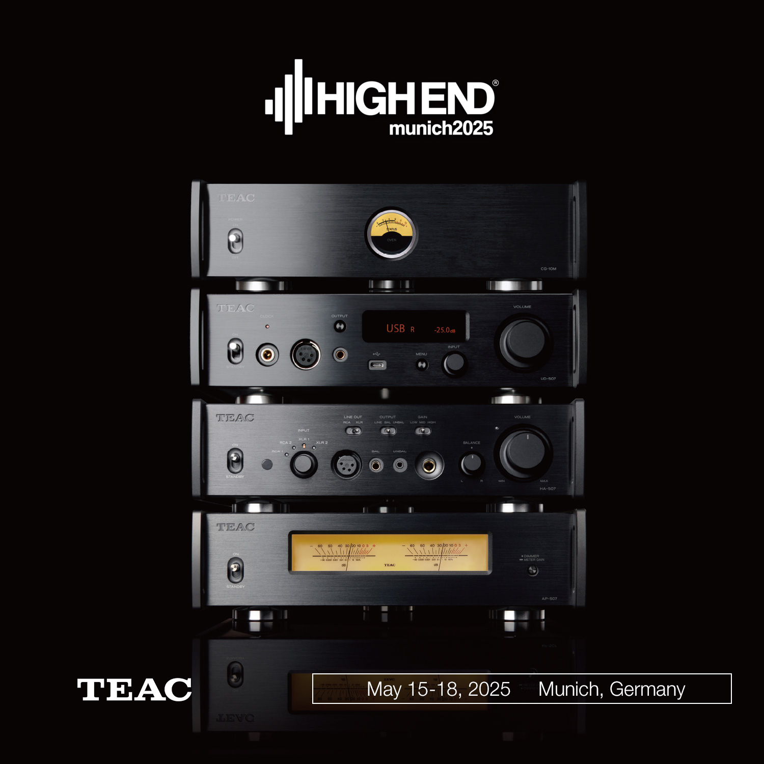 Announcement of TEAC’s Exhibition at "HIGH END Munich 2025" | News Details | TEAC ...